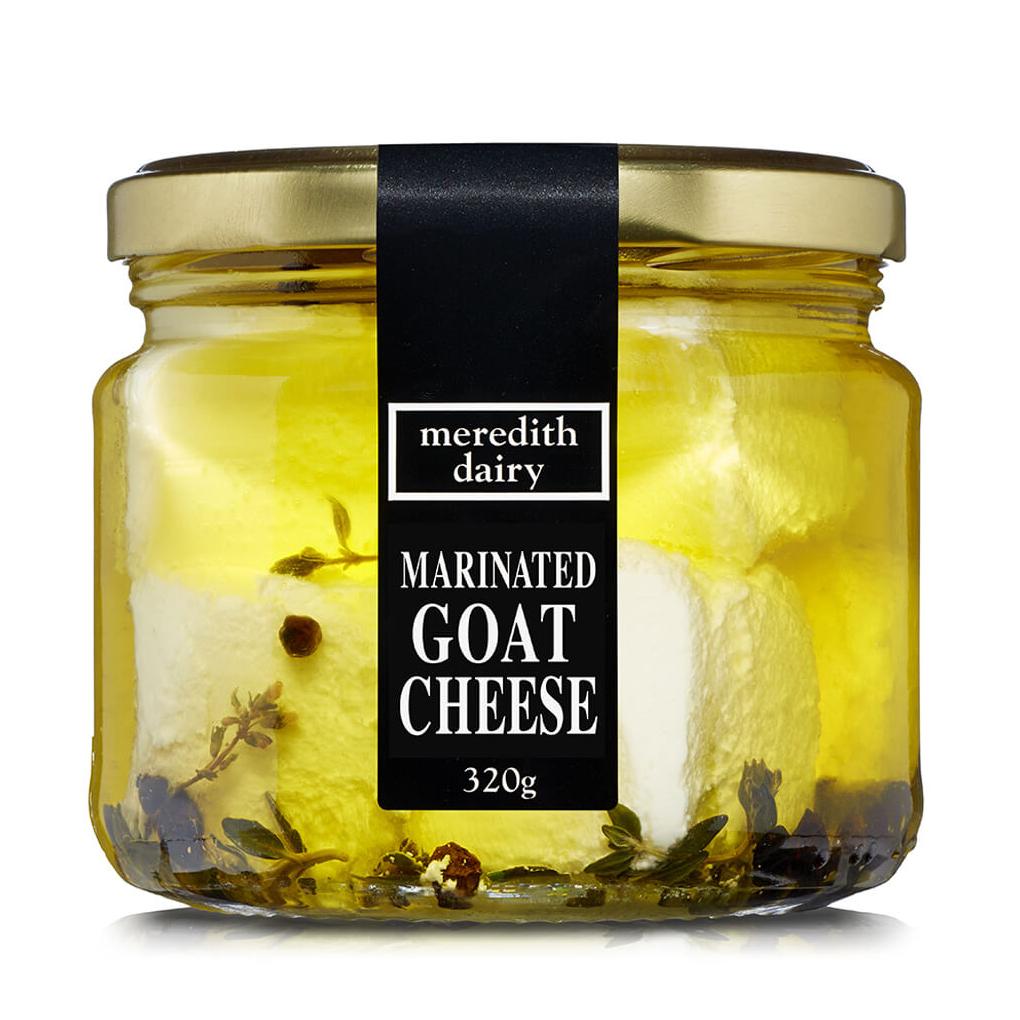 MEREDITH DAIRY MARINATED GOAT CHEESE 320G – Best Fruit at Mosman NSW